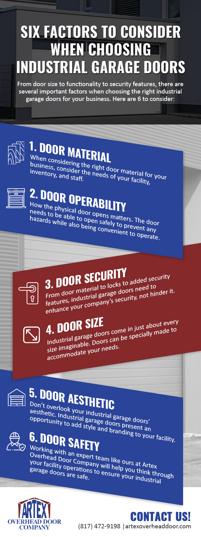 Six Factors to Consider When Choosing Industrial Garage Doors ...